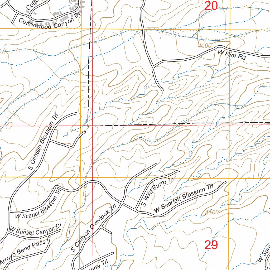 Benson, AZ FSTopo Map by US Forest Service - Topo | Avenza Maps