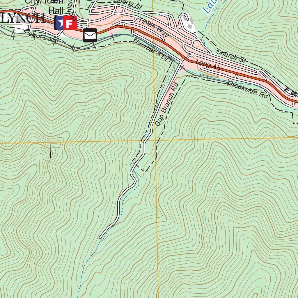 Benham, KY-VA FSTopo Map by US Forest Service - Topo | Avenza Maps