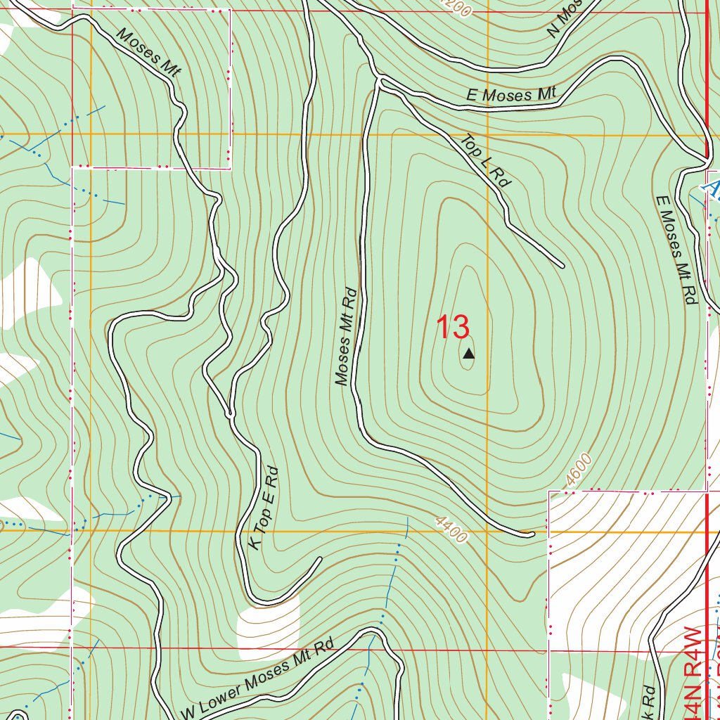 Benewah, ID FSTopo Map by US Forest Service - Topo | Avenza Maps