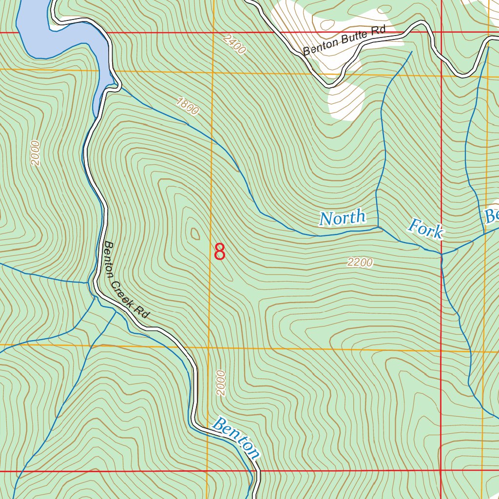 Bertha Hill, ID FSTopo Map by US Forest Service - Topo | Avenza Maps