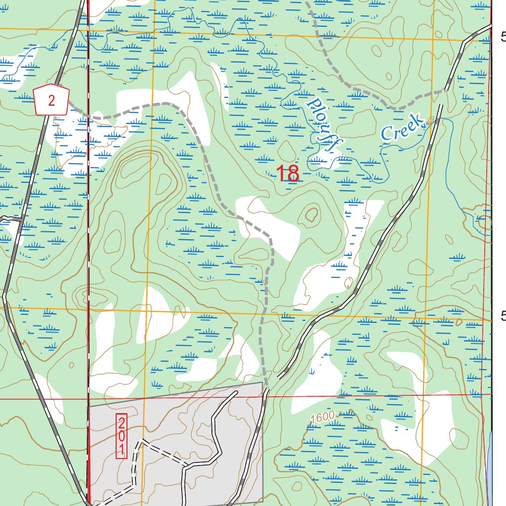 Beth Lake, MN FSTopo Map by US Forest Service - Topo | Avenza Maps