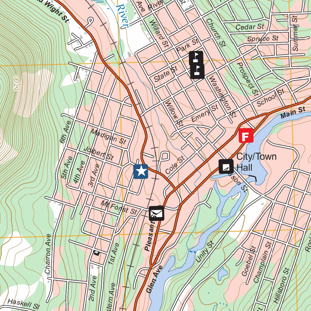 Berlin, NH FSTopo Map by US Forest Service - Topo | Avenza Maps