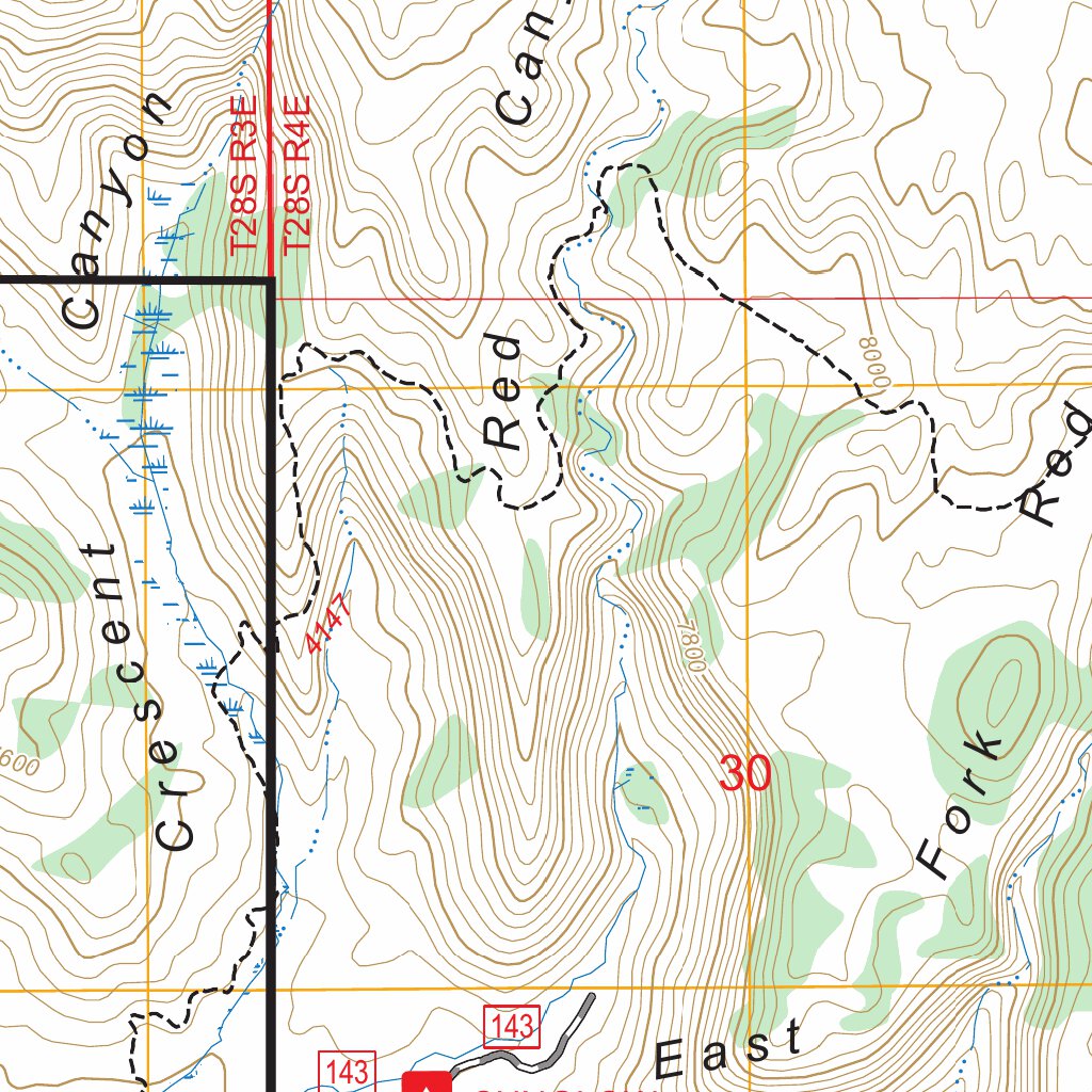 Bicknell, UT FSTopo Map by US Forest Service - Topo | Avenza Maps
