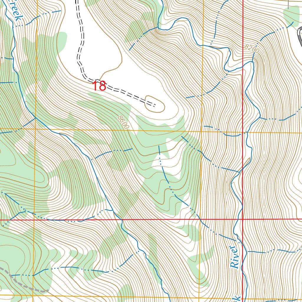 Big Lake South, AZ FSTopo Map by US Forest Service - Topo | Avenza Maps