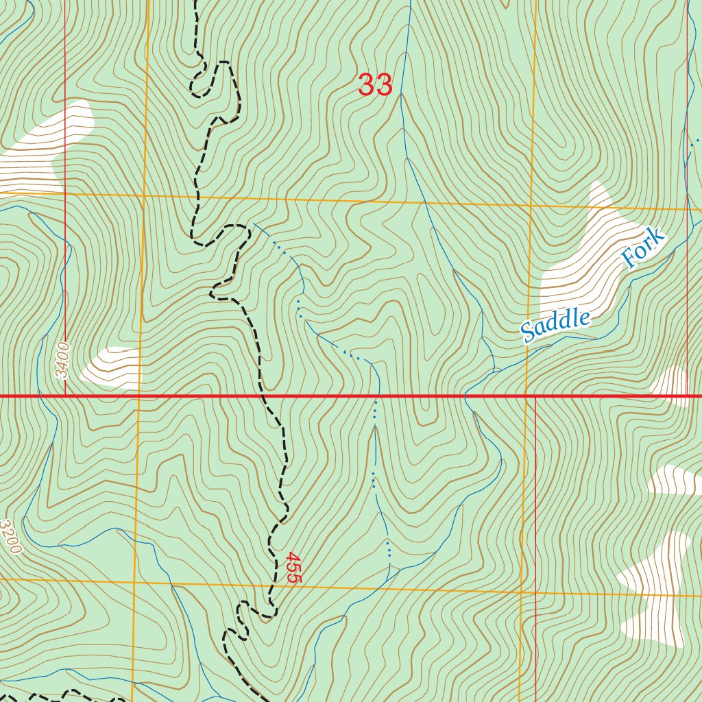 Big Rock Mountain, ID FSTopo Map by US Forest Service - Topo | Avenza Maps