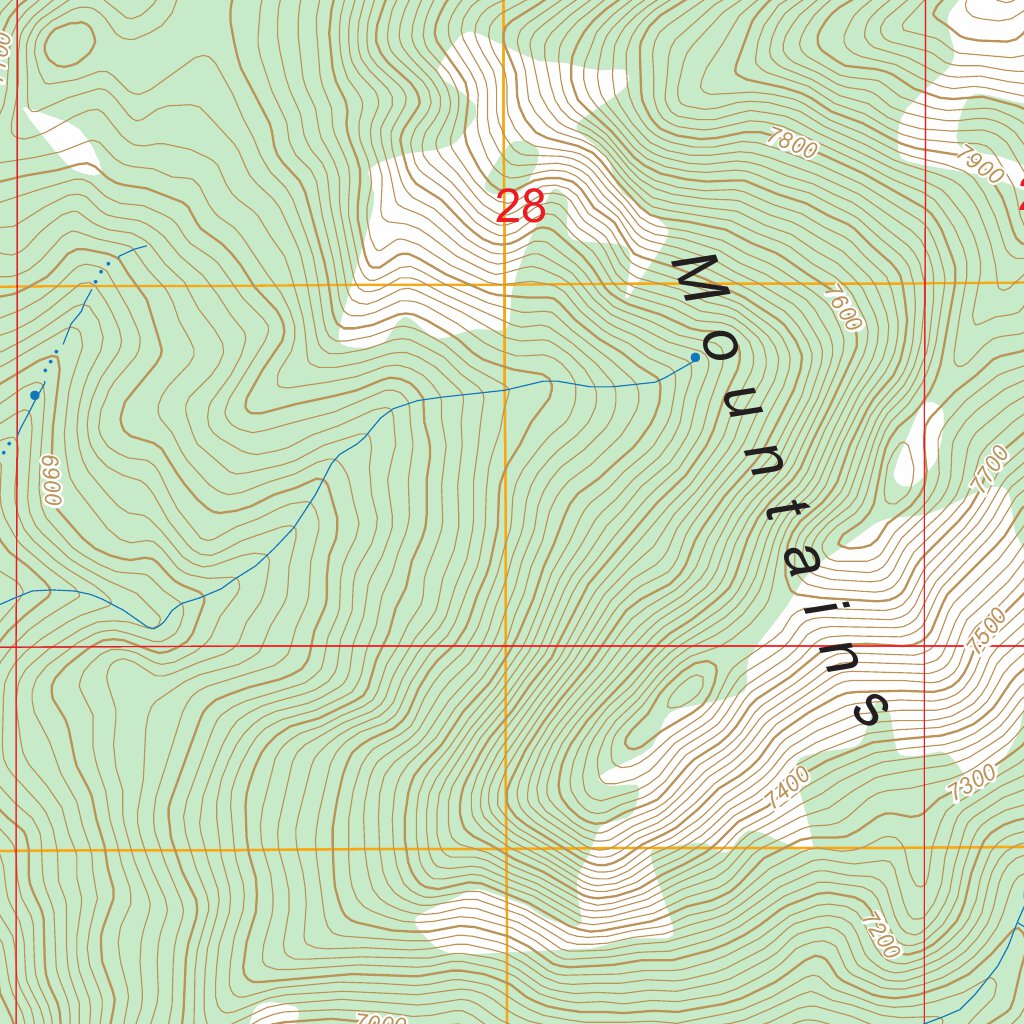Big Springs, ID FSTopo Map by US Forest Service - Topo | Avenza Maps