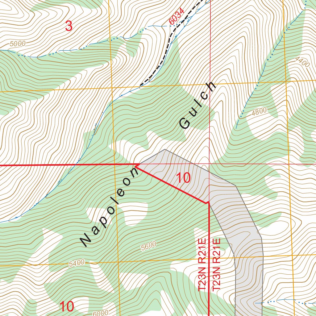 Bird Creek, ID FSTopo Map by US Forest Service - Topo | Avenza Maps