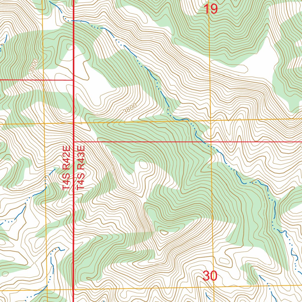 Birney Day School, MT FSTopo Map by US Forest Service - Topo | Avenza Maps