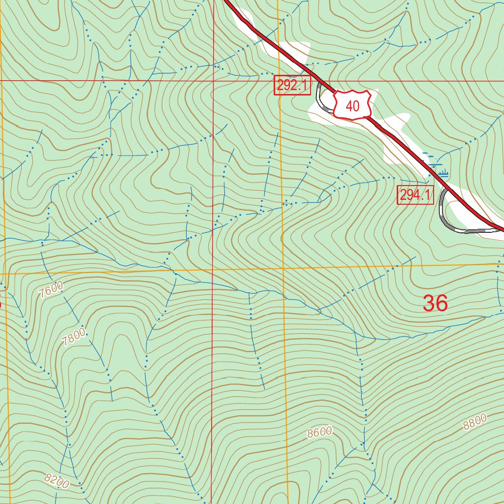 Blacktail Mountain, CO FSTopo Map by US Forest Service - Topo | Avenza Maps
