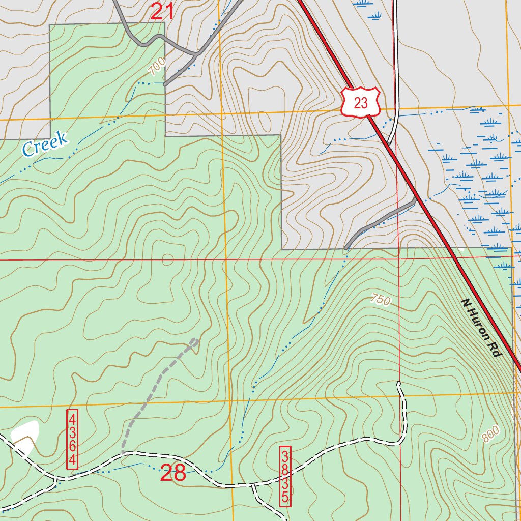 Black River, MI FSTopo Map by US Forest Service - Topo | Avenza Maps