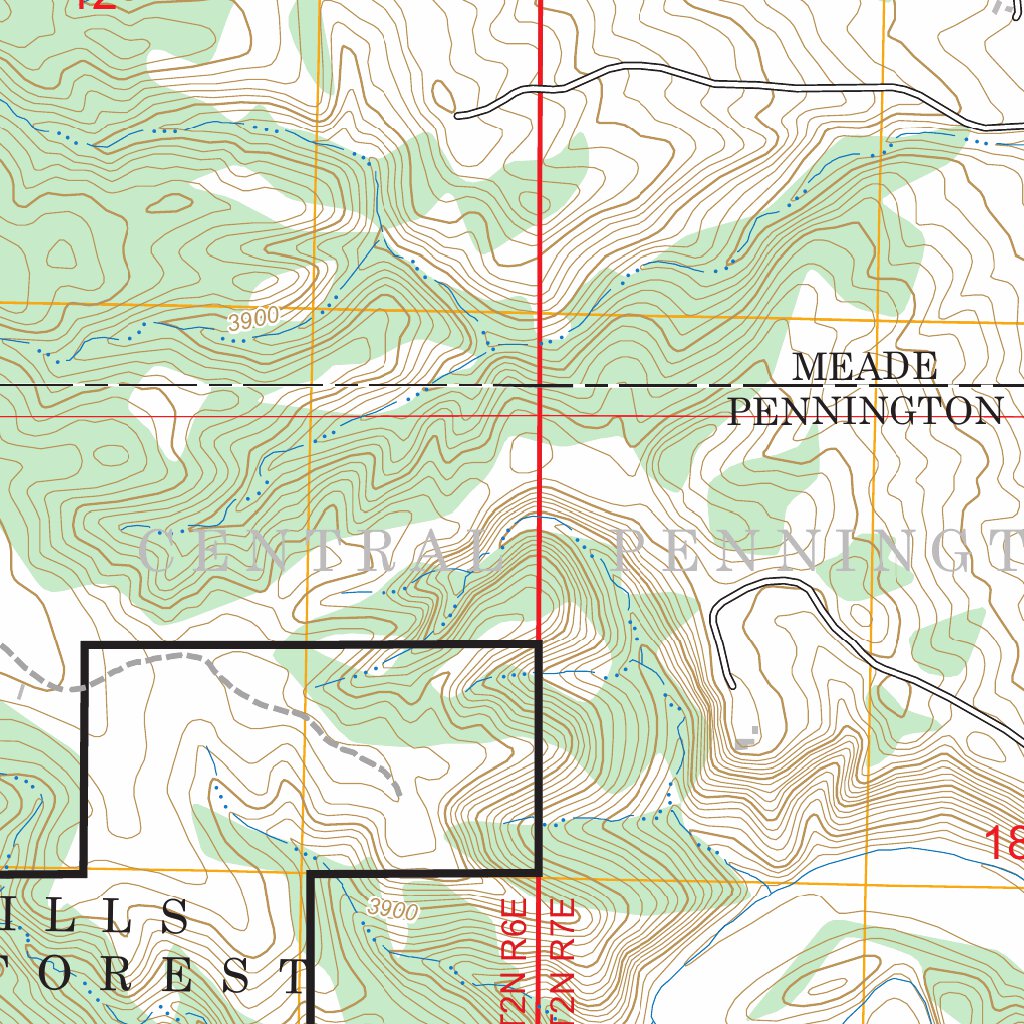 Blackhawk, SD FSTopo Map by US Forest Service - Topo | Avenza Maps