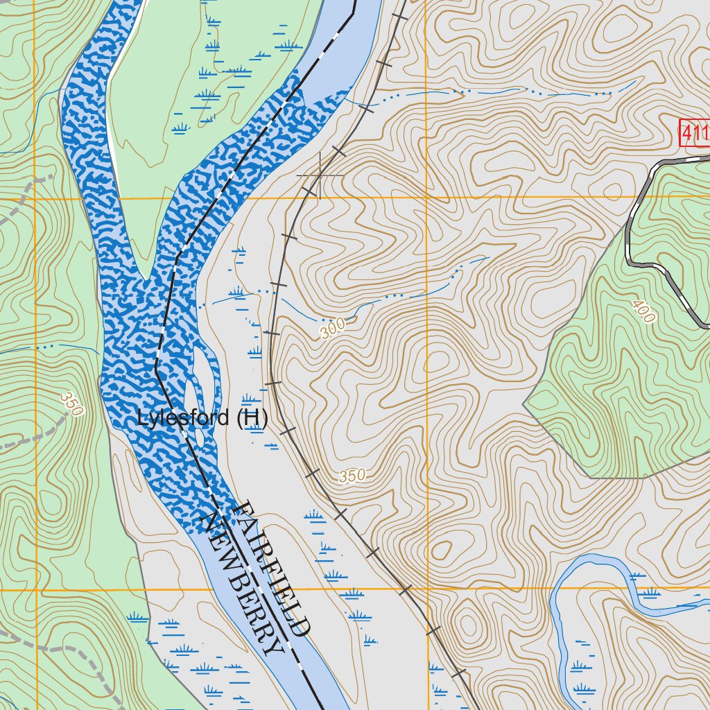 Blair, SC FSTopo Map by US Forest Service - Topo | Avenza Maps