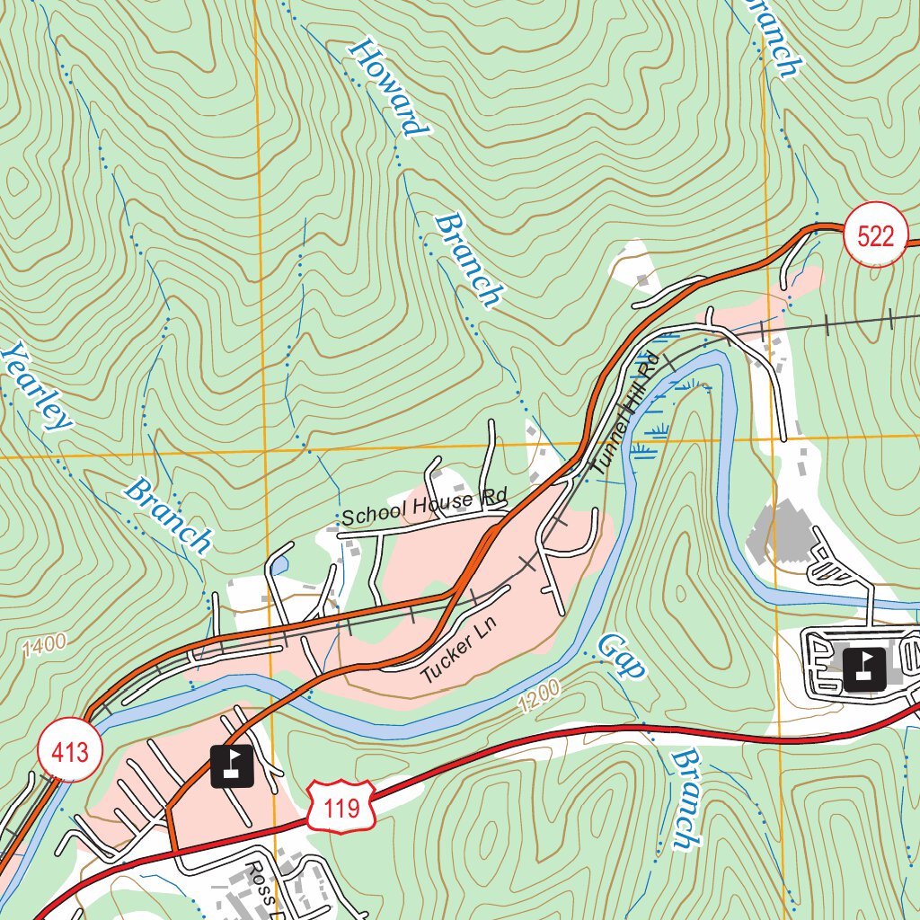 Bledsoe, KY FSTopo Map by US Forest Service - Topo | Avenza Maps