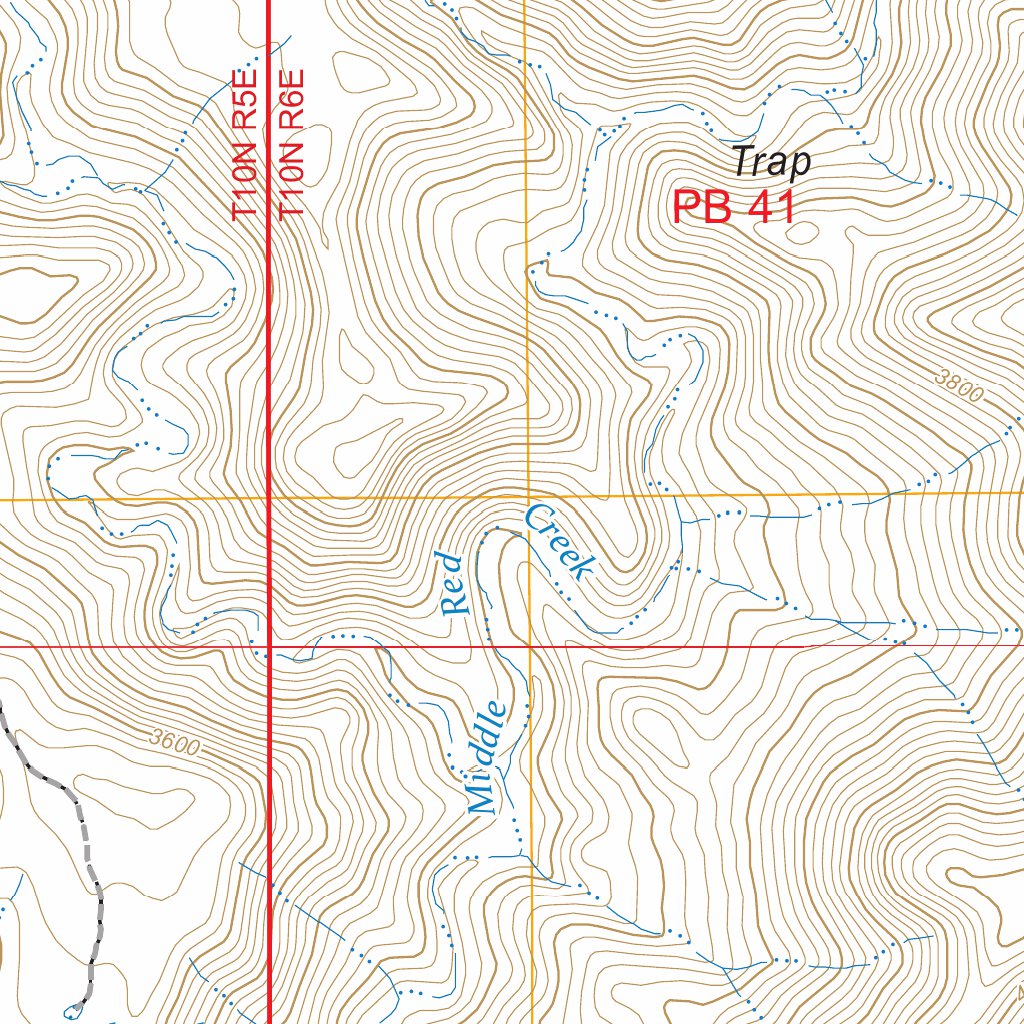 Bloody Basin, AZ FSTopo Map by US Forest Service - Topo | Avenza Maps