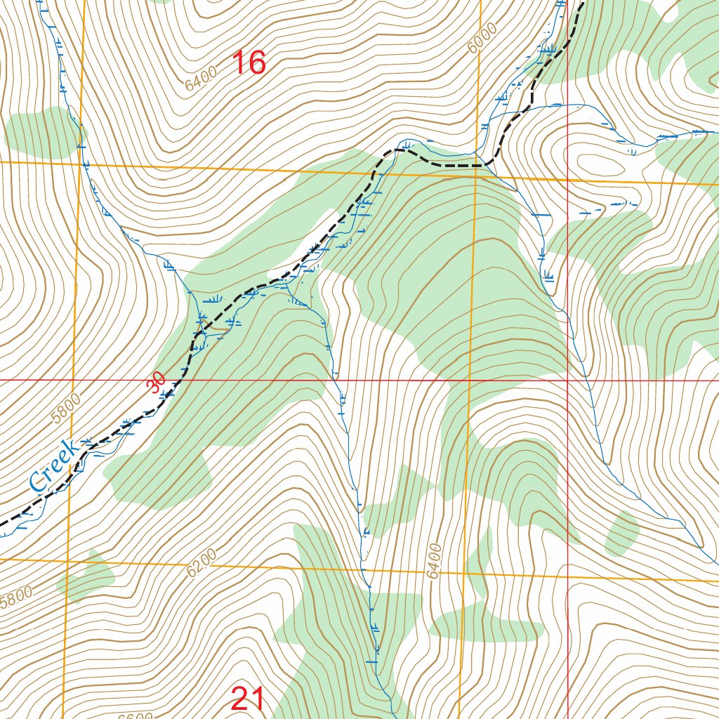 Blue Joint, ID-MT FSTopo Map by US Forest Service - Topo | Avenza Maps