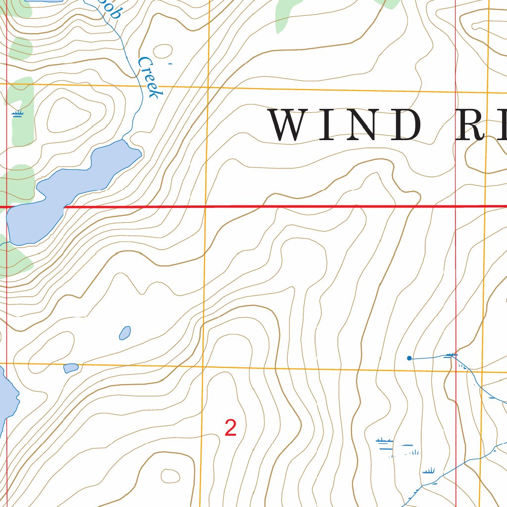 Bob Lakes, WY FSTopo Map by US Forest Service - Topo | Avenza Maps