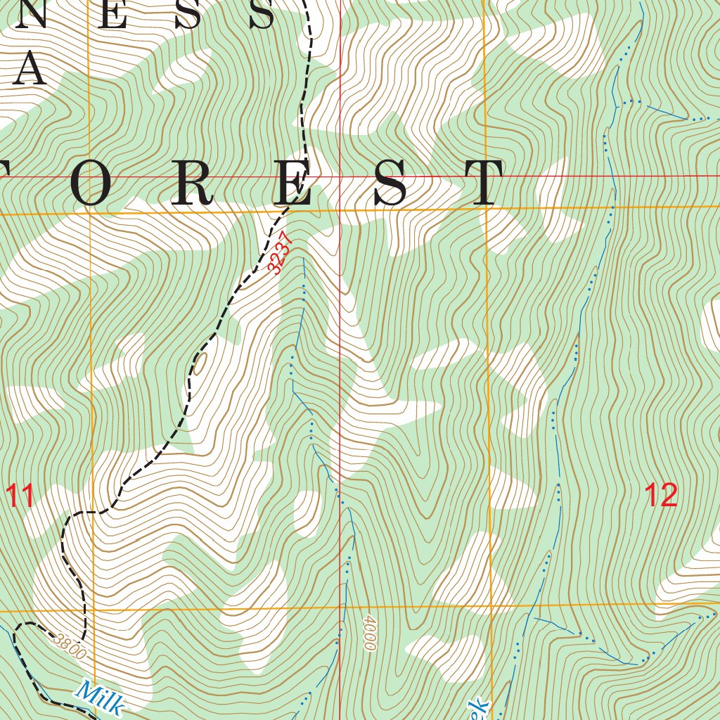 Bone Spring, OR FSTopo Map by US Forest Service - Topo | Avenza Maps
