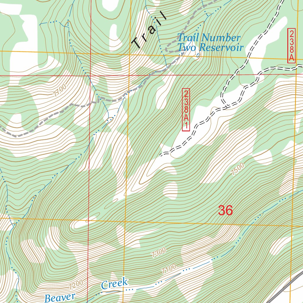 Boggy Draw, CO FSTopo Map by US Forest Service - Topo | Avenza Maps