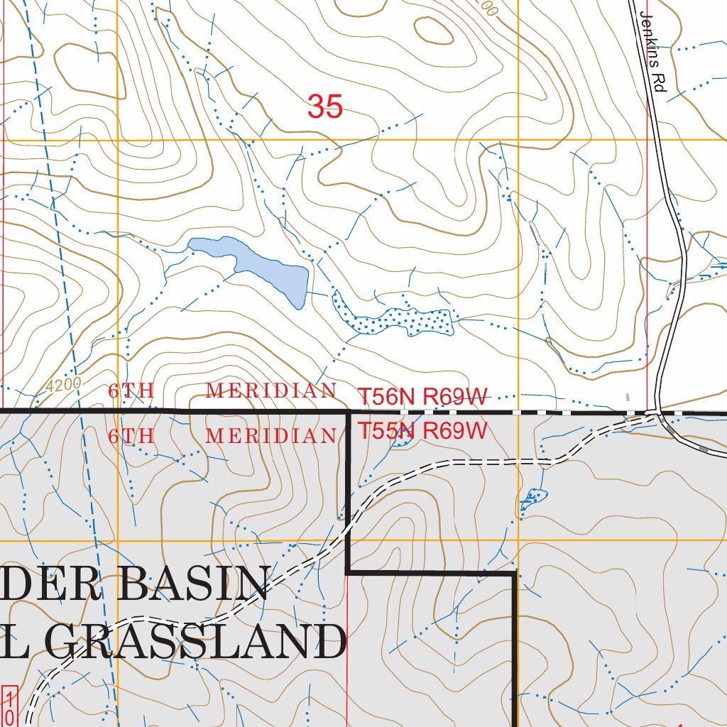 Bonnie Reservoir, WY FSTopo Map by US Forest Service - Topo | Avenza Maps