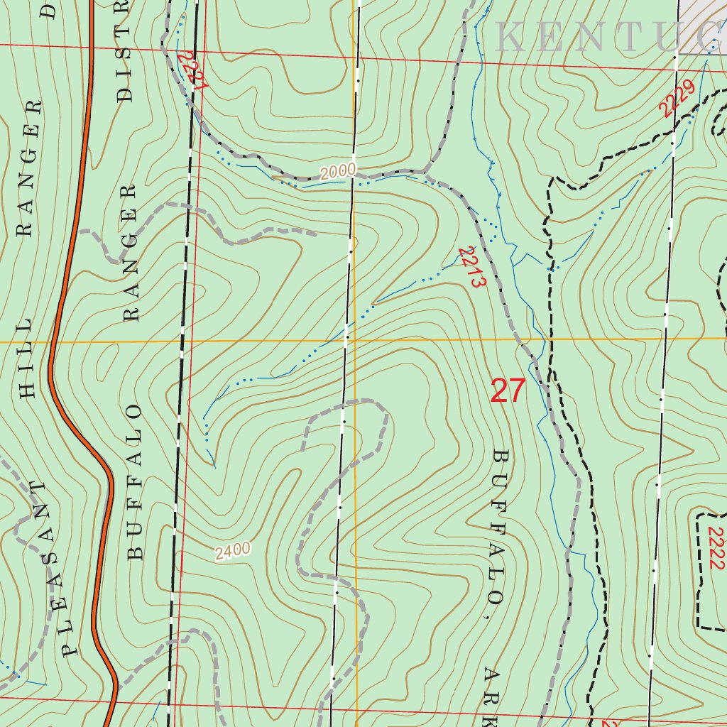 Boston, AR FSTopo Map by US Forest Service - Topo | Avenza Maps
