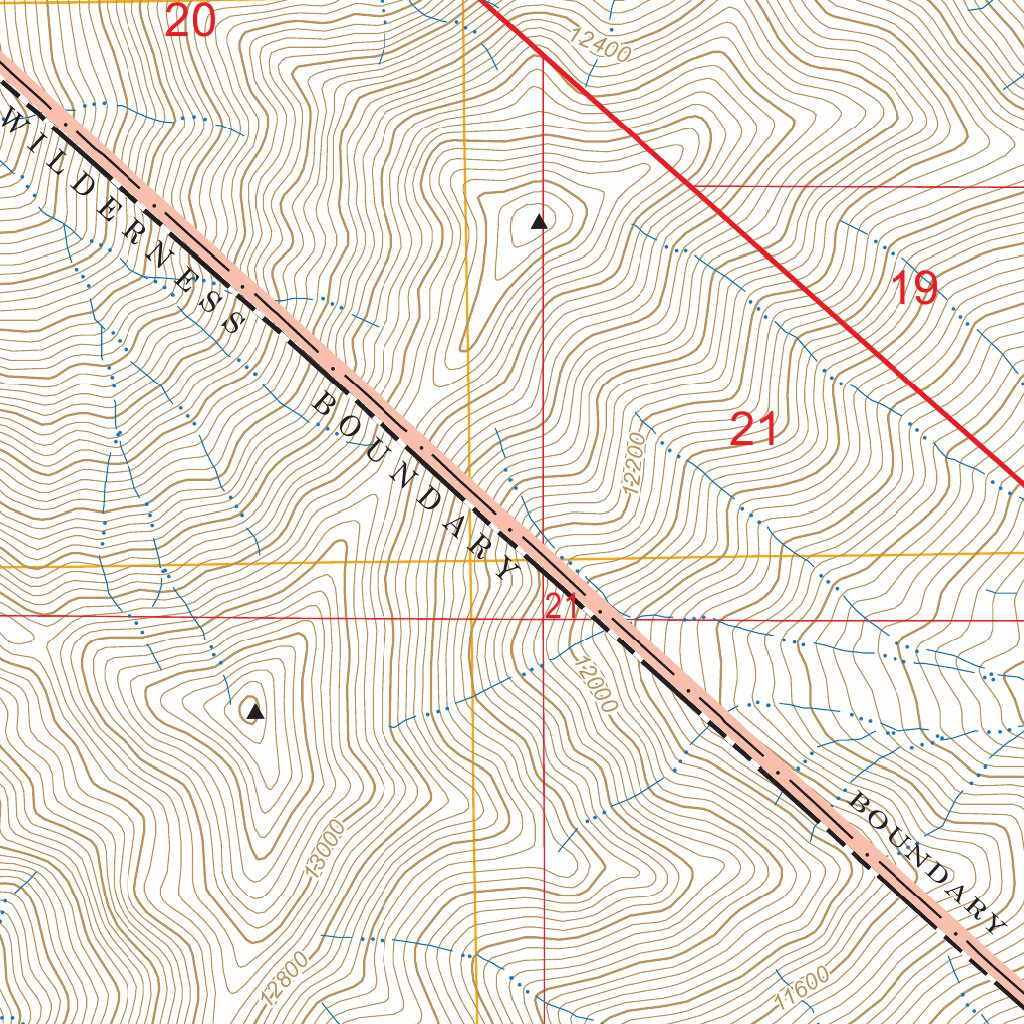 Boundary Peak, NV-CA FSTopo Map by US Forest Service - Topo | Avenza Maps