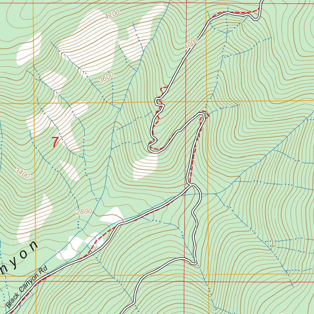 Boundary, WA-BC FSTopo Map by US Forest Service - Topo | Avenza Maps