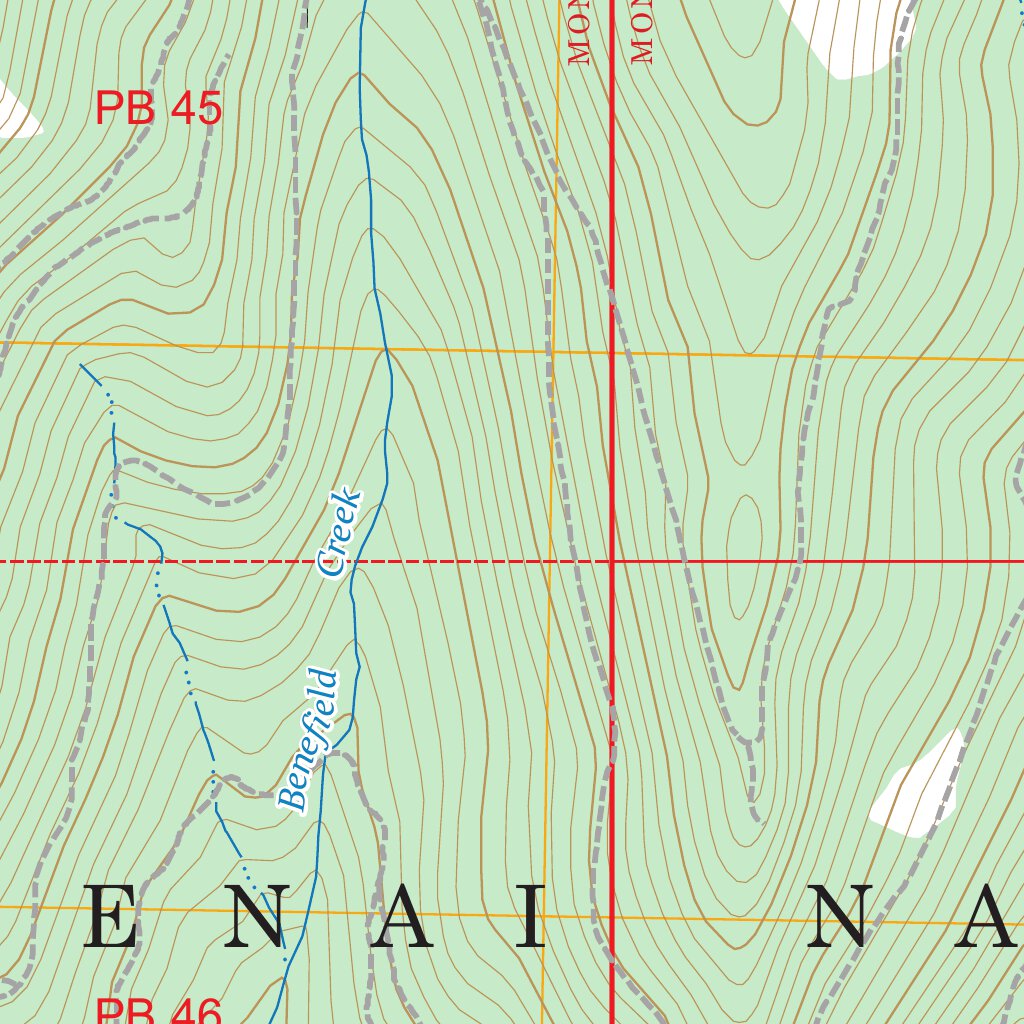 Bonnet Top, MT-BC FSTopo Map by US Forest Service - Topo | Avenza Maps