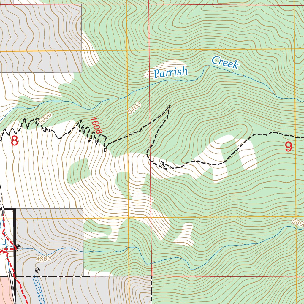 Bountiful Peak, UT FSTopo Map by US Forest Service - Topo | Avenza Maps