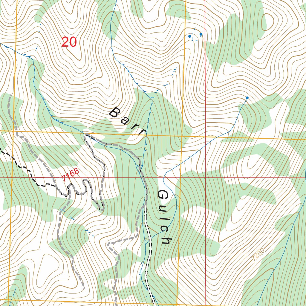 Boyle Mountain, ID FSTopo Map by US Forest Service - Topo | Avenza Maps
