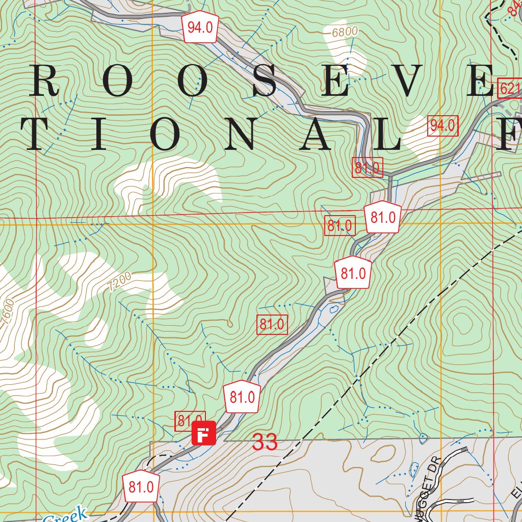 Boulder, CO FSTopo Map by US Forest Service - Topo | Avenza Maps