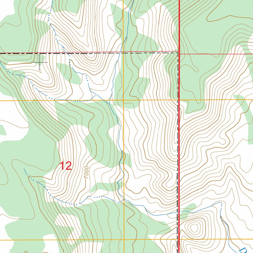 Boulder Town, UT FSTopo Map by US Forest Service - Topo | Avenza Maps