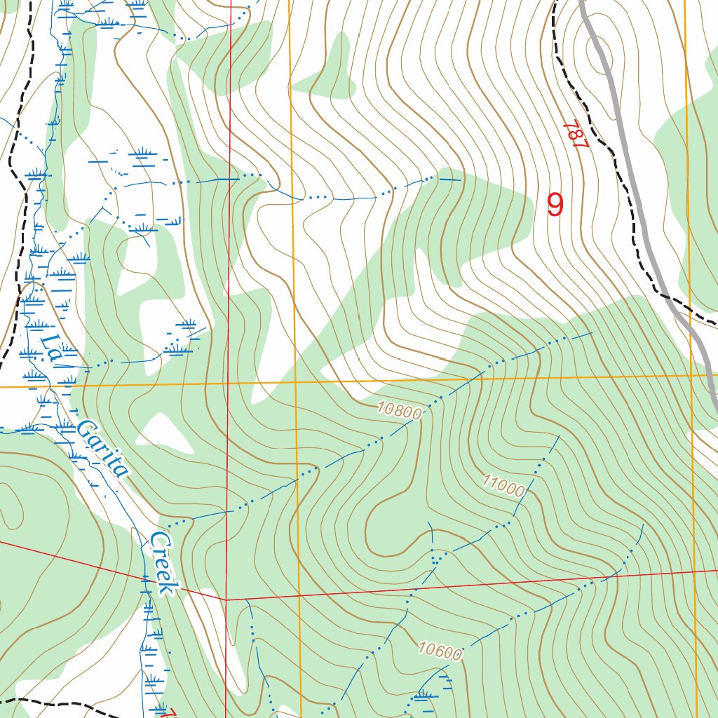 Bowers Peak, CO FSTopo Map by US Forest Service - Topo | Avenza Maps