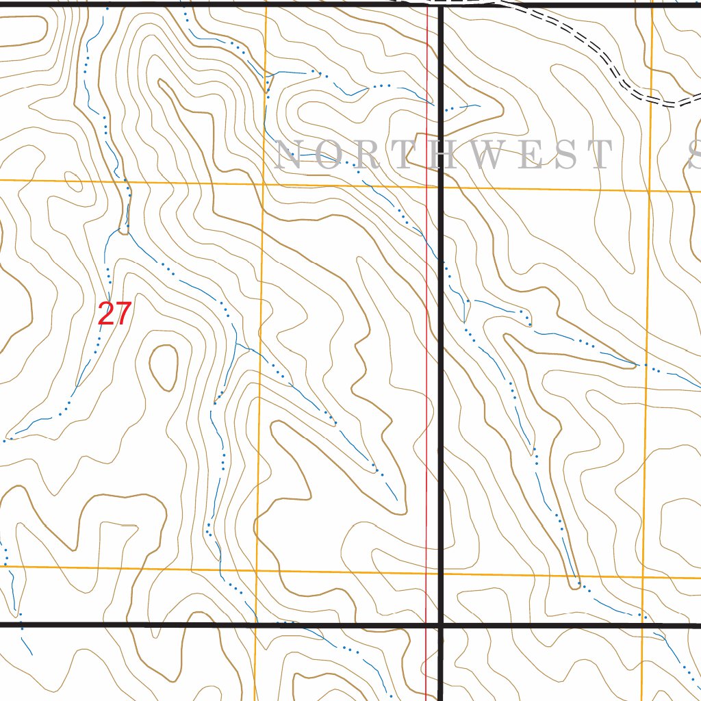 Boyce Creek East, ND FSTopo Map by US Forest Service - Topo | Avenza Maps