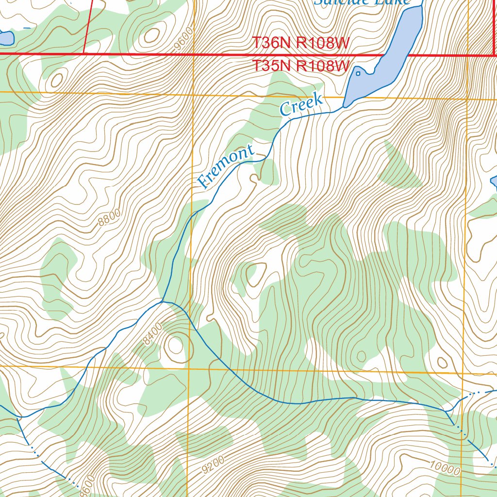 Bridger Lakes, WY FSTopo Map by US Forest Service - Topo | Avenza Maps