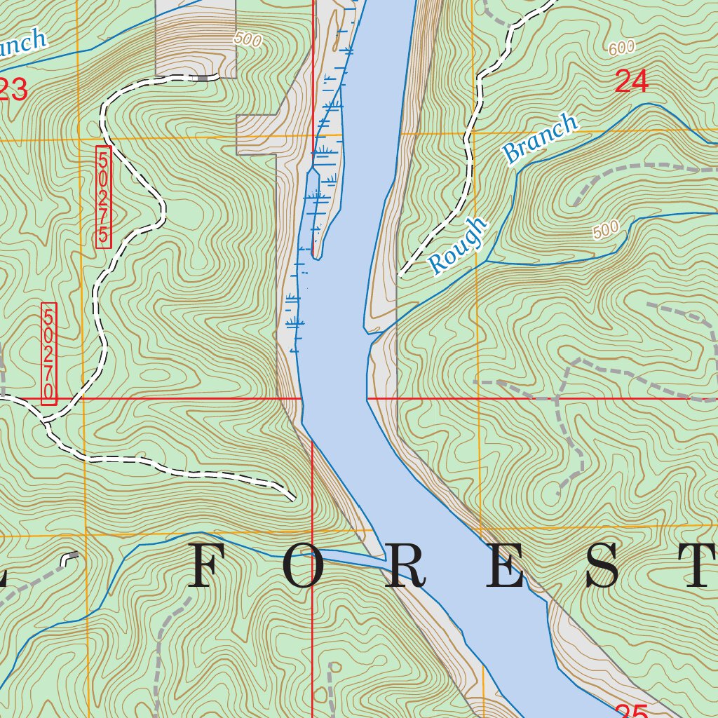 Broken Bow, OK FSTopo Map by US Forest Service - Topo | Avenza Maps