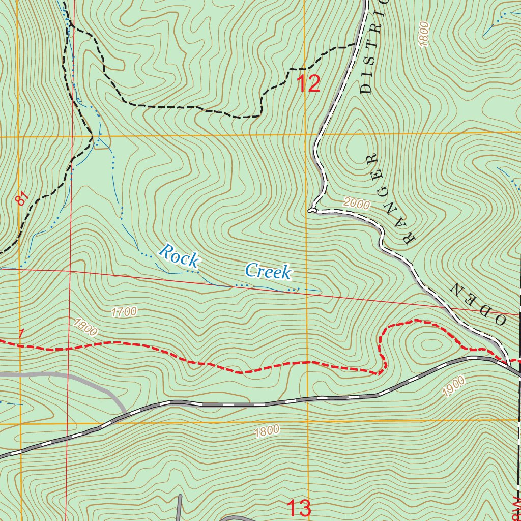 Buck Knob, AR FSTopo Map by US Forest Service - Topo | Avenza Maps