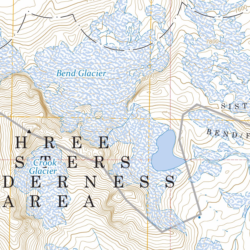 Broken Top, OR FSTopo Map by US Forest Service - Topo | Avenza Maps