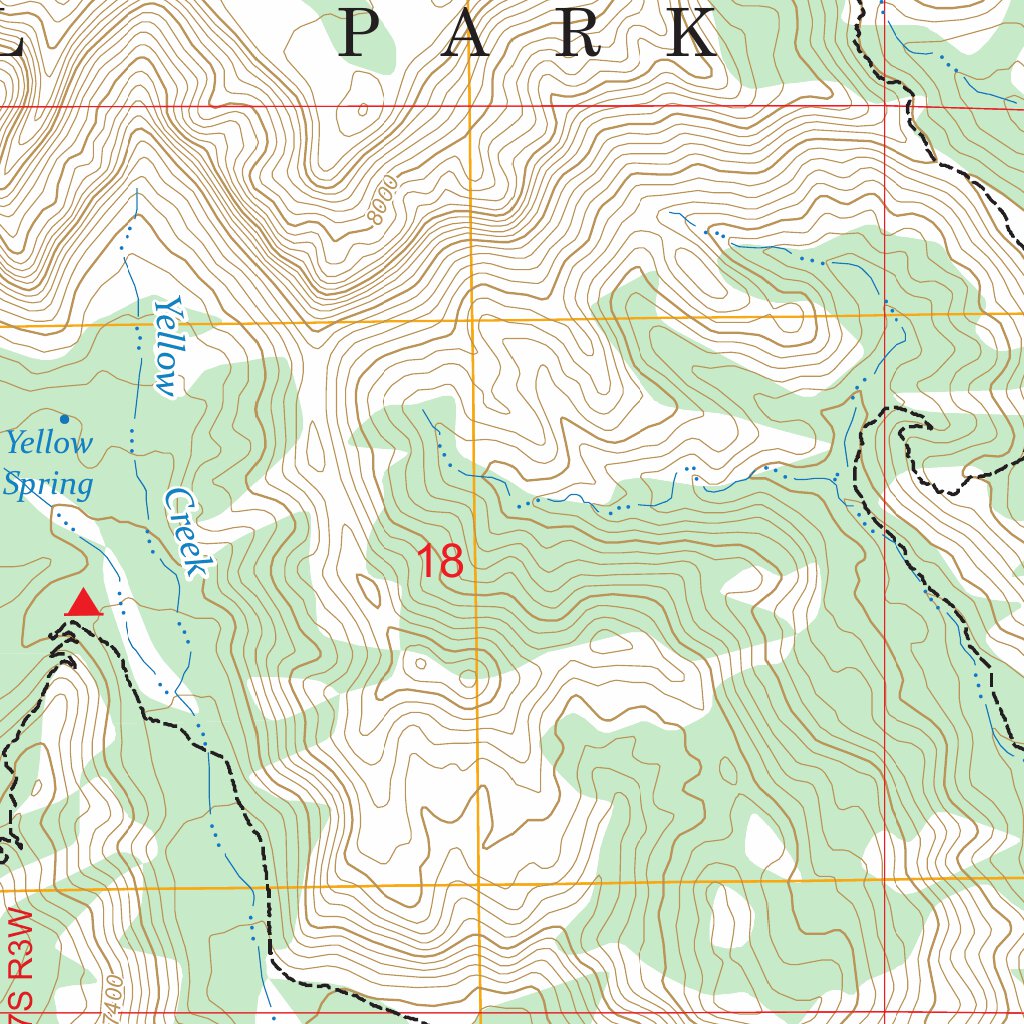 Bryce Point, UT FSTopo Map by US Forest Service - Topo | Avenza Maps