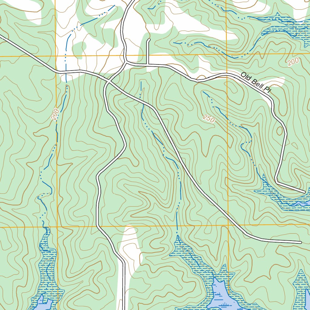 Buck Bay, TX FSTopo Map by US Forest Service - Topo | Avenza Maps