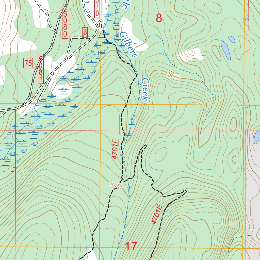 Buck Fever Ridge, WY FSTopo Map by US Forest Service - Topo | Avenza Maps