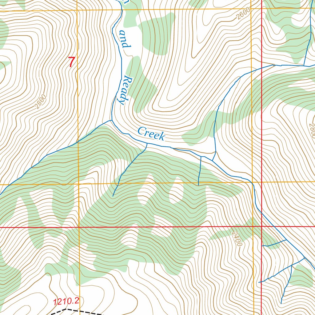 Buckskin Peak, OR FSTopo Map by US Forest Service - Topo | Avenza Maps