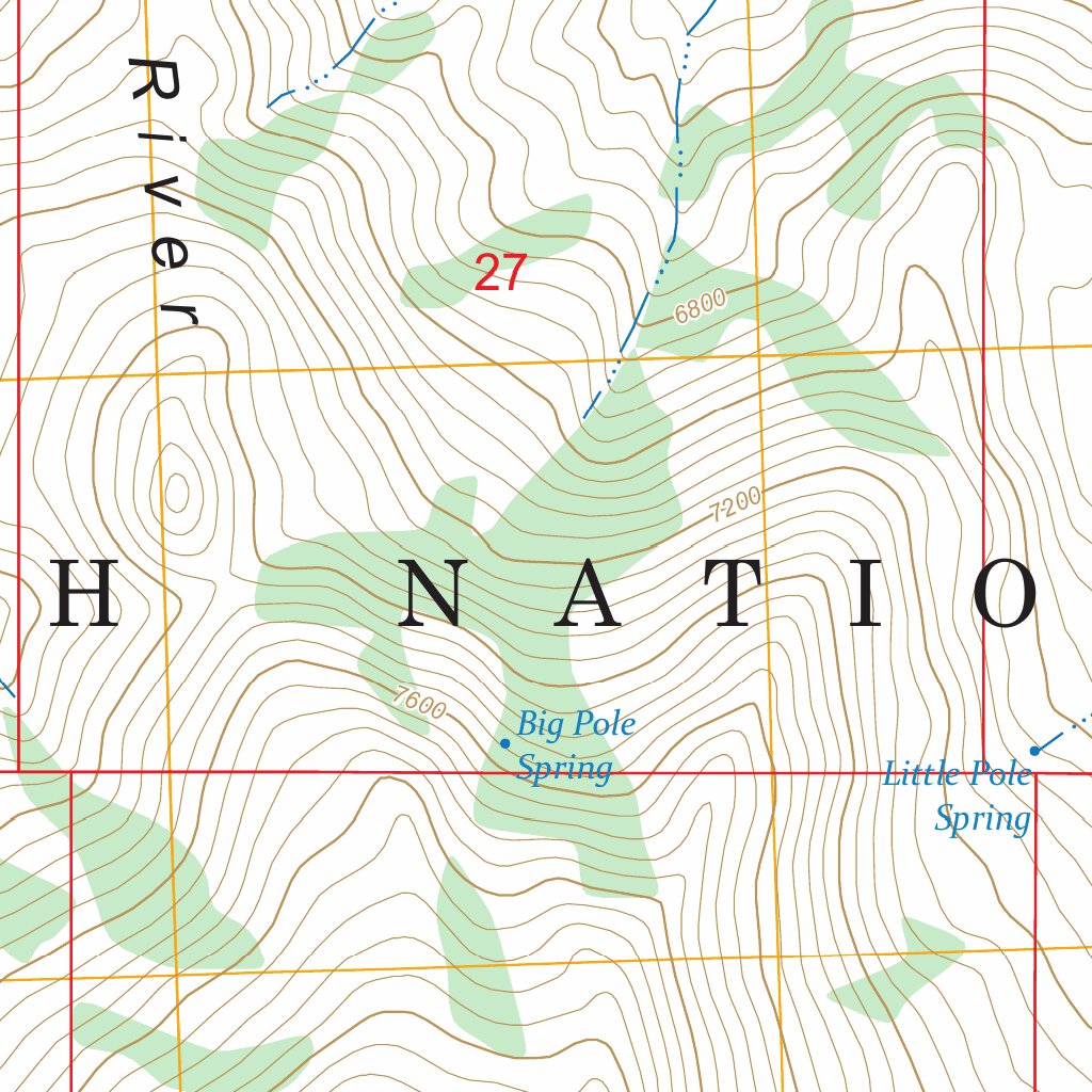 Buck Hollow, UT-ID FSTopo Map by US Forest Service - Topo | Avenza Maps
