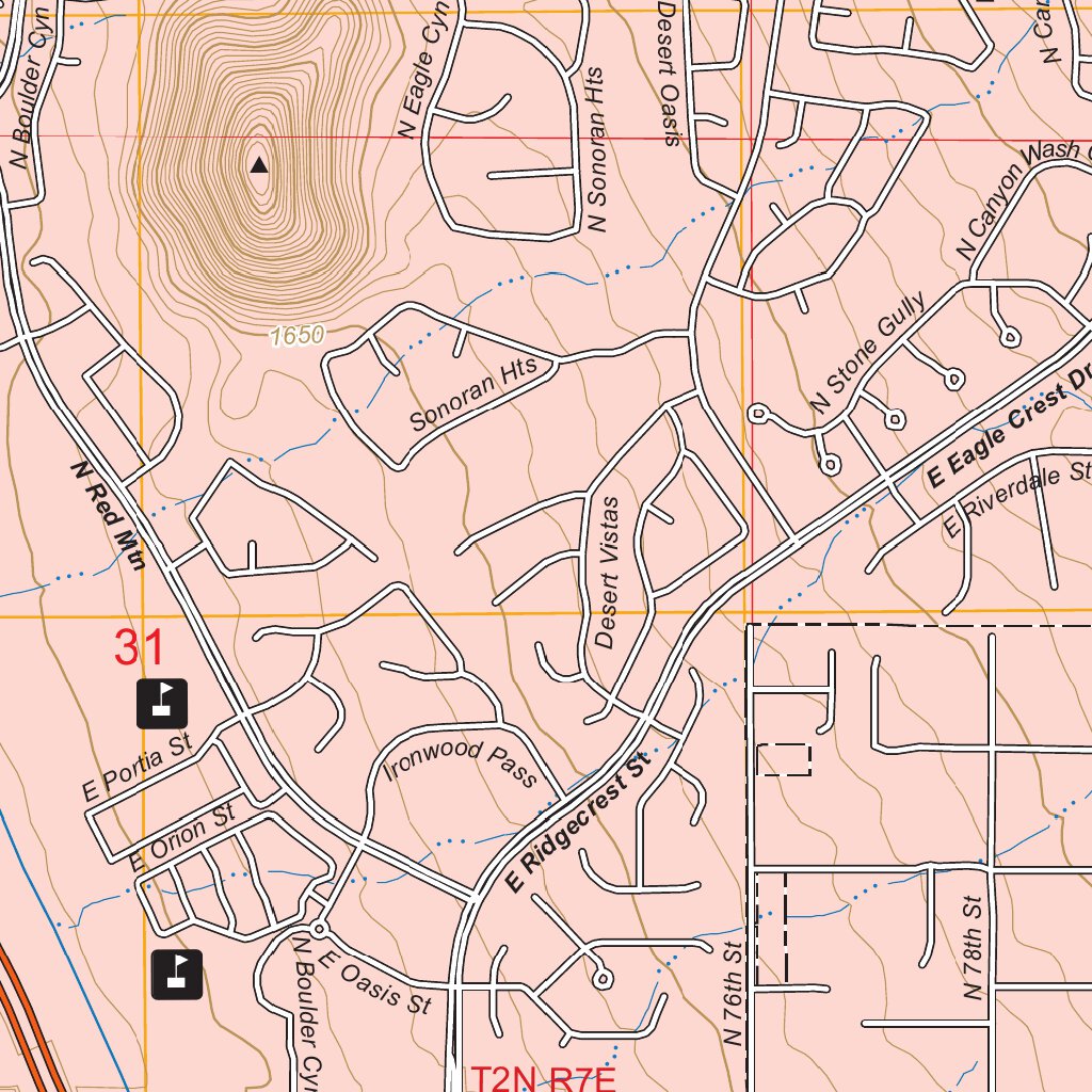Buckhorn, AZ FSTopo Map by US Forest Service - Topo | Avenza Maps