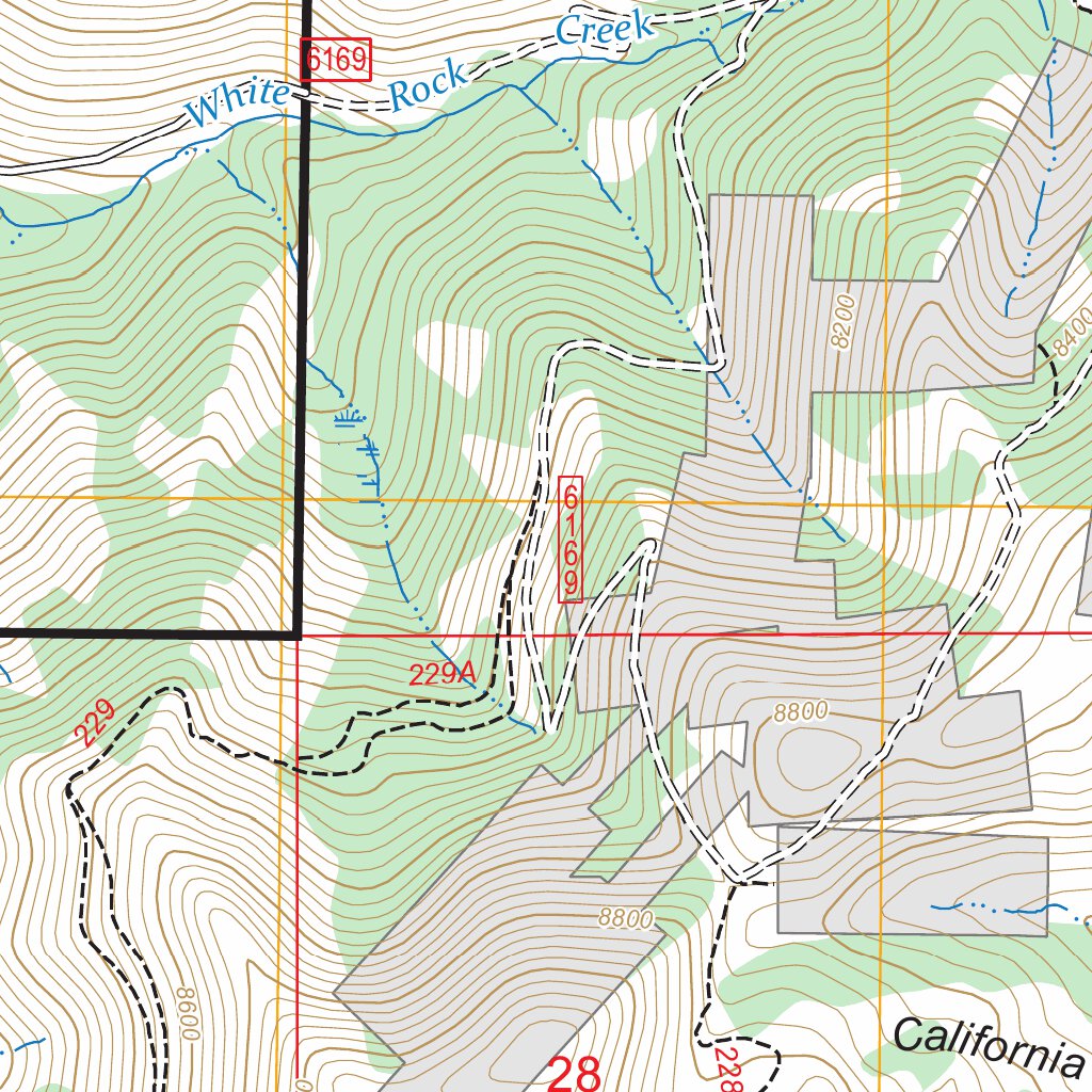 Bull Run Reservoir, NV FSTopo Map by US Forest Service - Topo | Avenza Maps