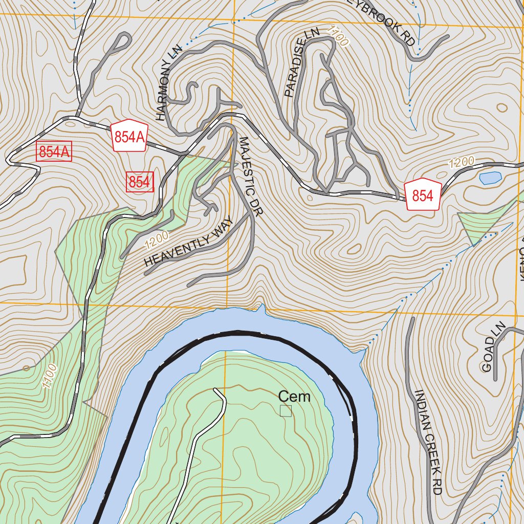 Burnside, KY FSTopo Map by US Forest Service - Topo | Avenza Maps