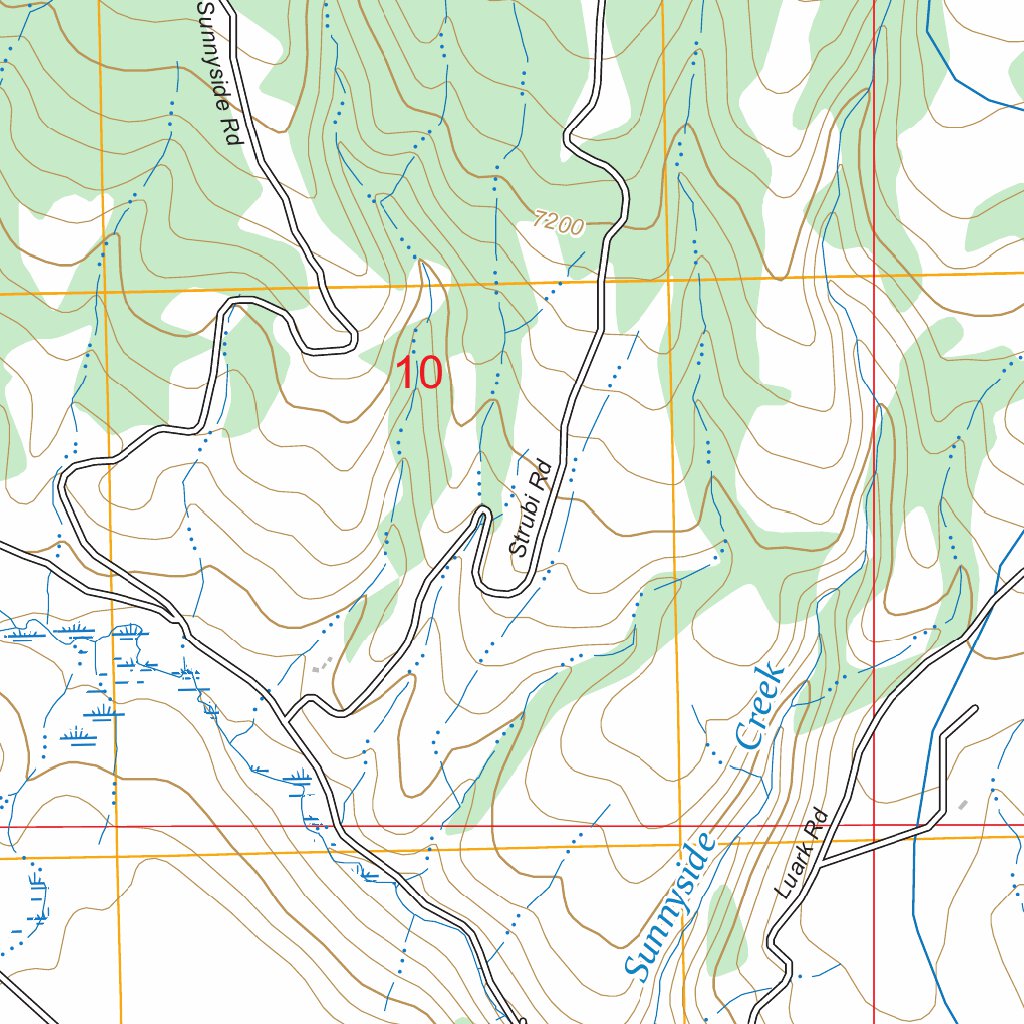 Burns North, CO FSTopo Map by US Forest Service - Topo | Avenza Maps