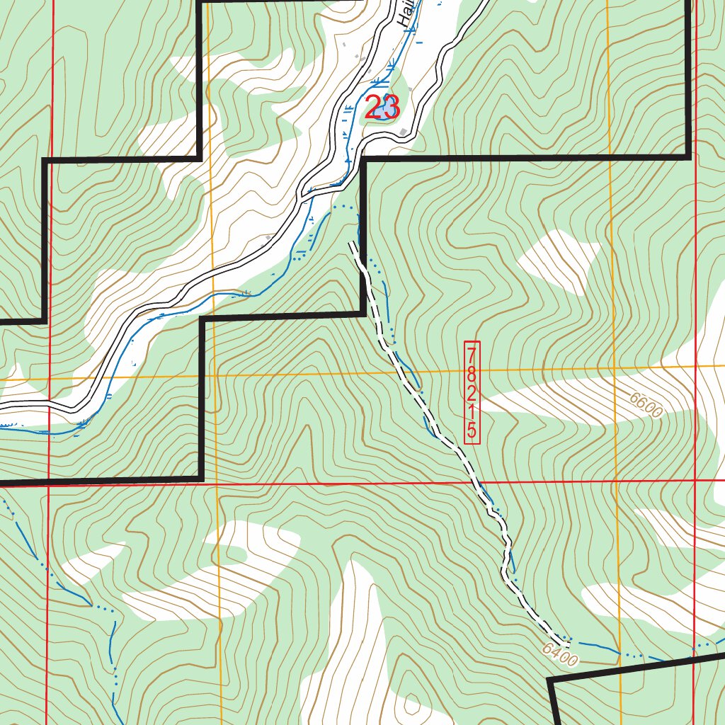 Butte North, MT FSTopo Map by US Forest Service - Topo | Avenza Maps