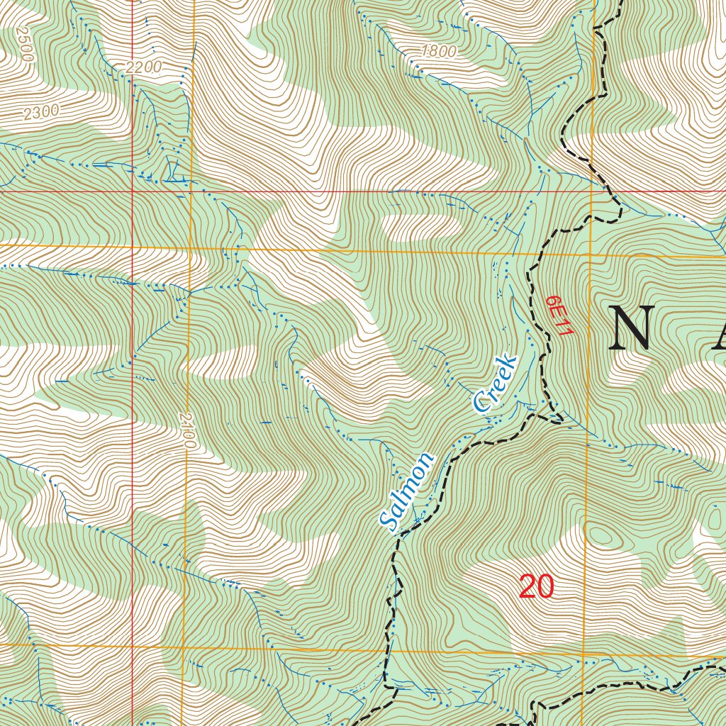 Burro Mountain, CA FSTopo Map by US Forest Service - Topo | Avenza Maps