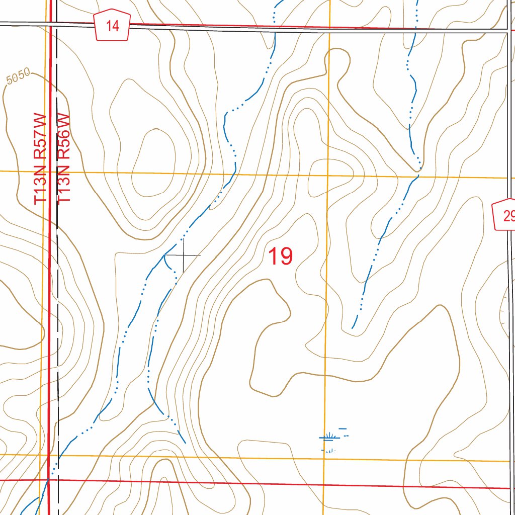 Bushnell SE, NE-CO FSTopo Map by US Forest Service - Topo | Avenza Maps