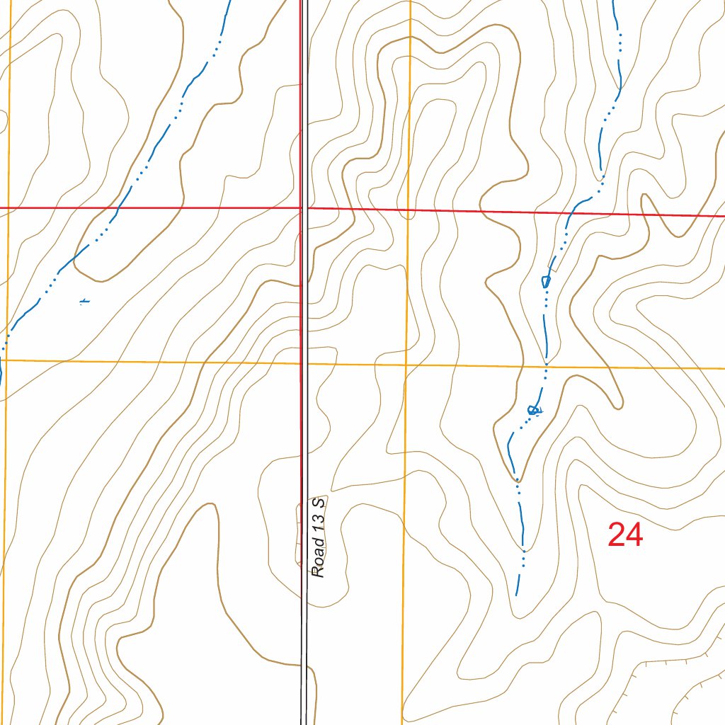 Bushnell SW, NE-CO FSTopo Map by US Forest Service - Topo | Avenza Maps